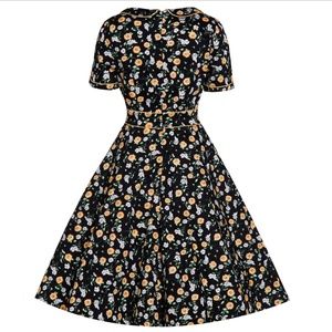 Dresses | 195s 50s Fifties Vintage Style Tea Dress Floral | Poshmark